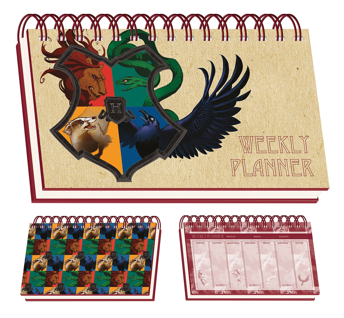 Harry Potter (Intricate Houses) Weekly Planner — Specialty Food Source