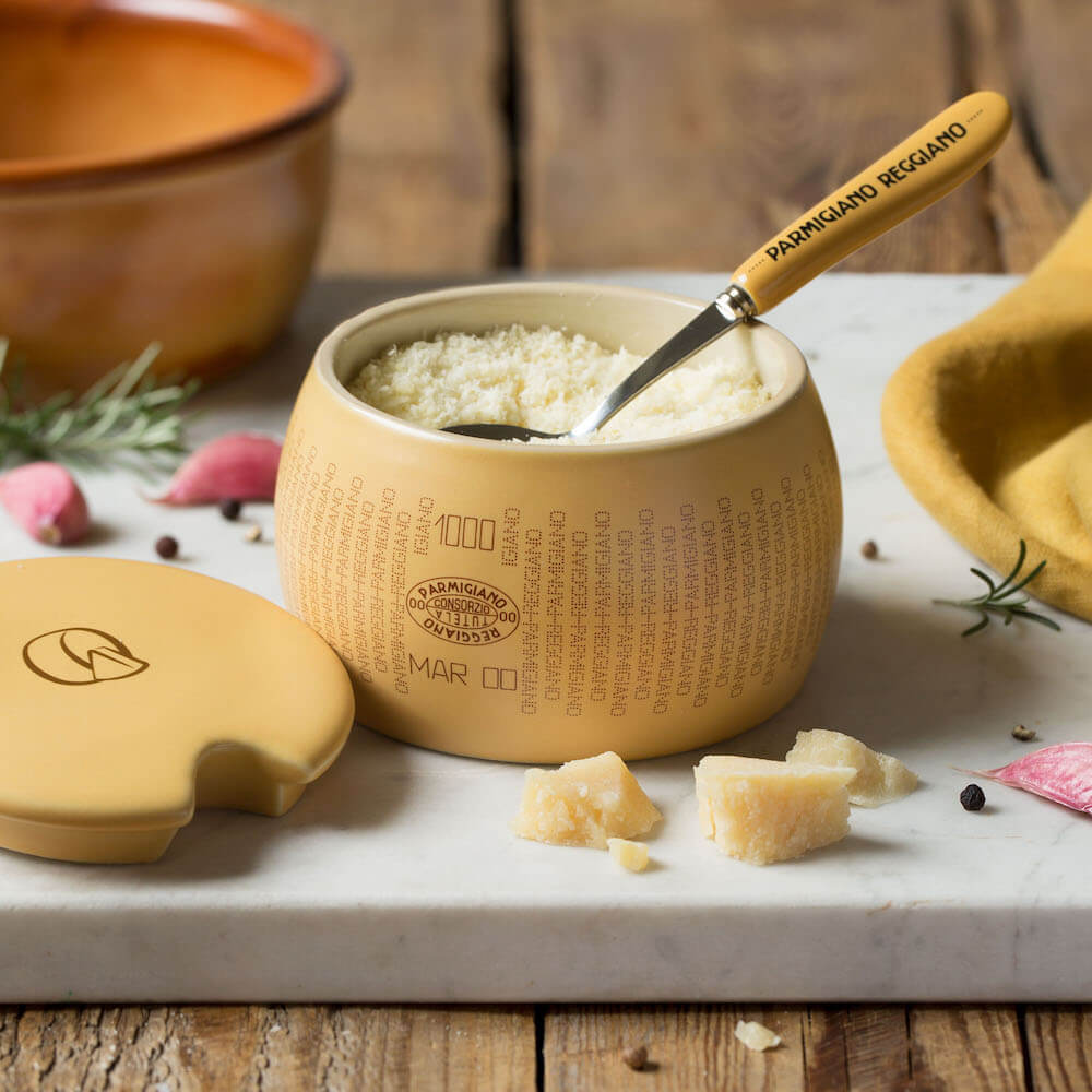 Cheese Box and Ceramic Cheese Spoon — Specialty Food Source