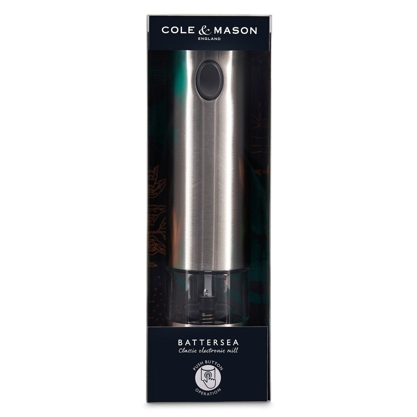 Cole & Mason Battersea Electronic Salt & Pepper Mills - Single Mill ...