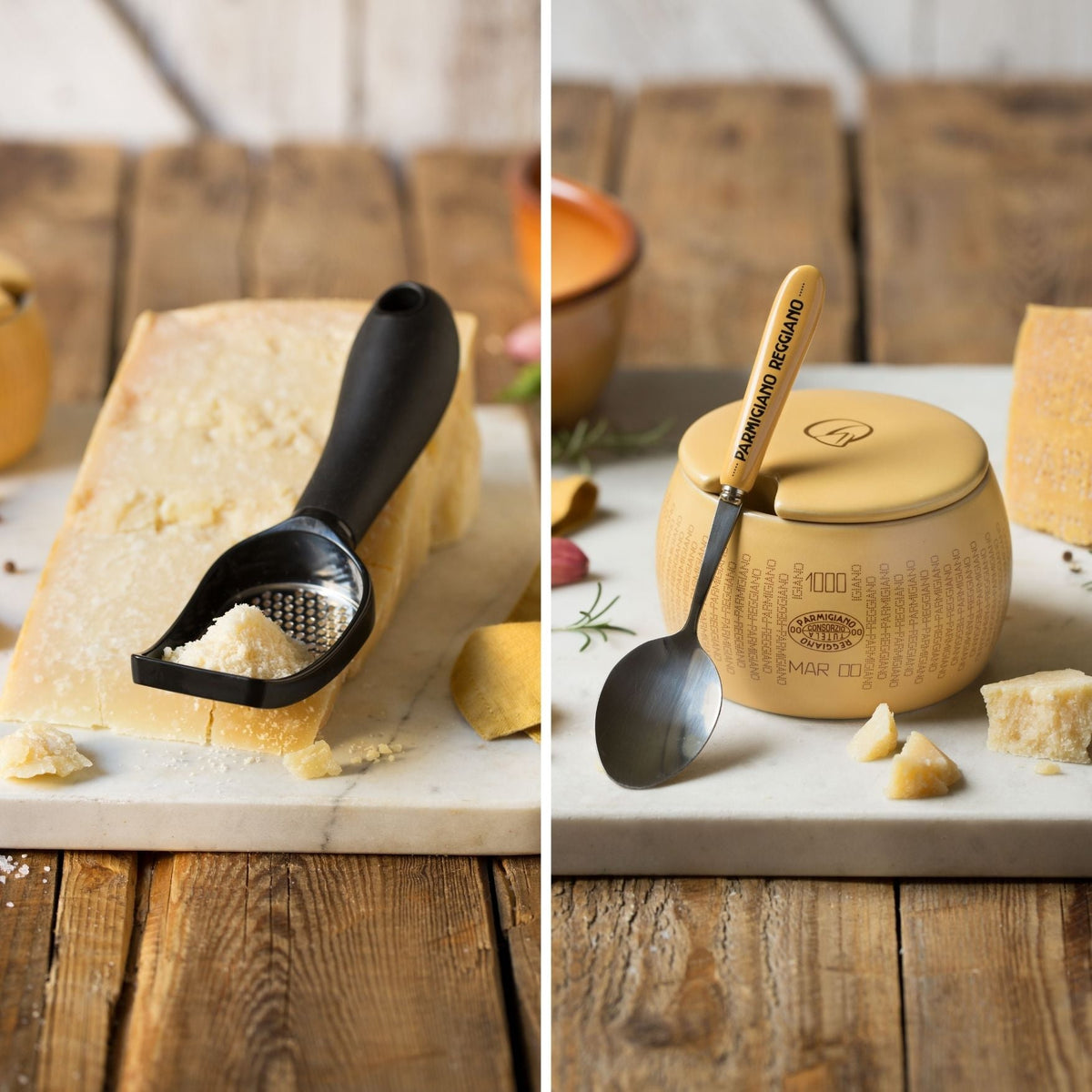 Cheese Box & Spoon Grater – Parmigiano Reggiano Set – EMILIA FOOD LOVE ...