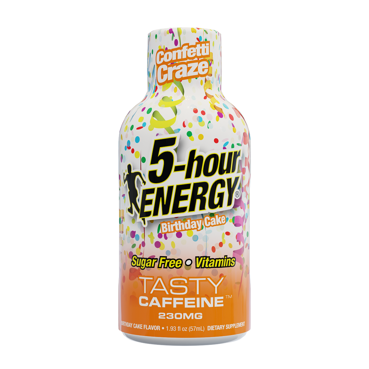 24 pack 5-hour ENERGY Extra Strength Shots, Confetti Craze Flavor, 1.9 ...