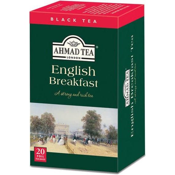 English Breakfast - Black Tea | 20' Tea Bags | Ahmad Tea — Specialty ...
