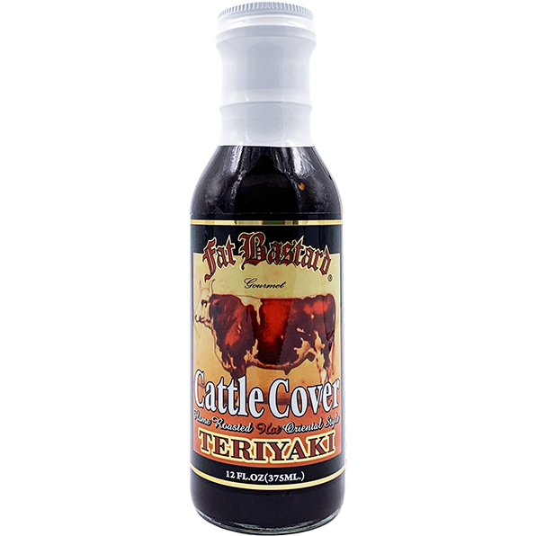 Fat Bastard Cattle Cover Teriyaki Sauce 12 oz. — Specialty Food Source