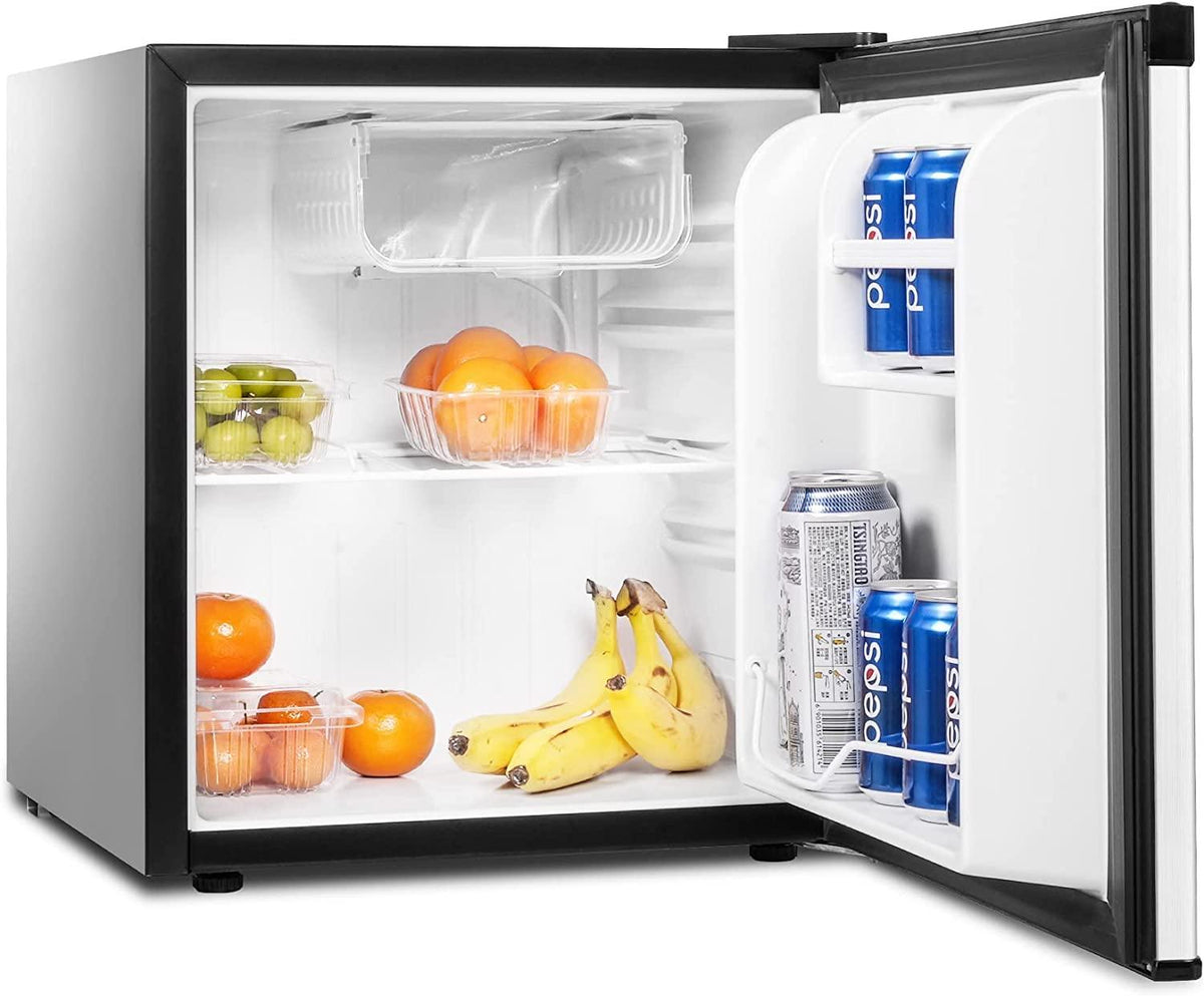 1.6 Cu.ft. Compact Refrigerator with a chiller box & Adjustable Legs ...