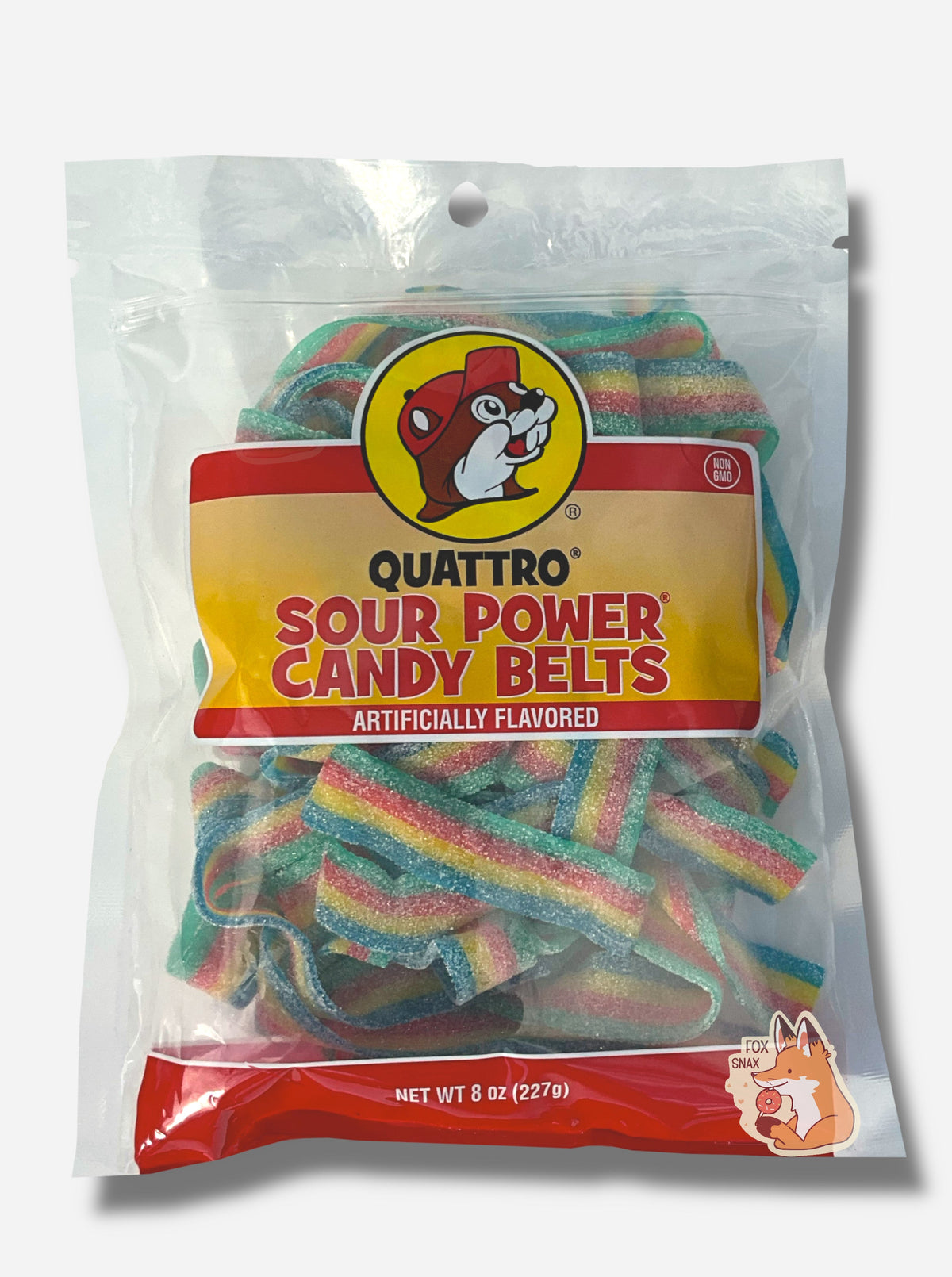 Buc-ee's Quattro Sour Power Candy Belts — Specialty Food Source
