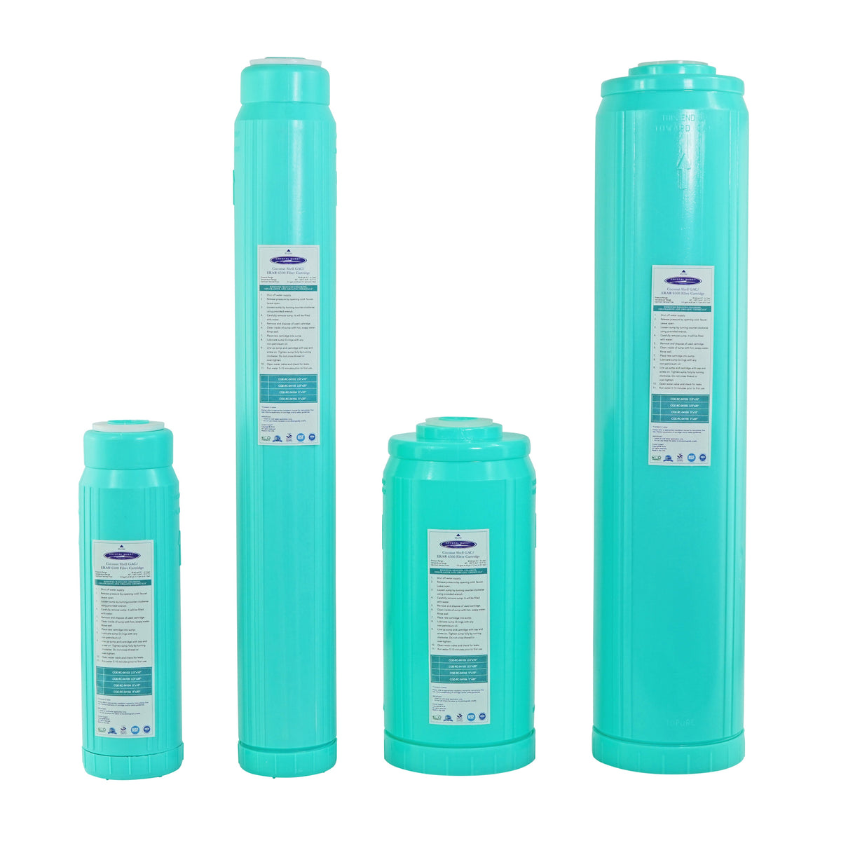 GAC Filter Cartridge (Coconut Shell Granular Activated Carbon ...