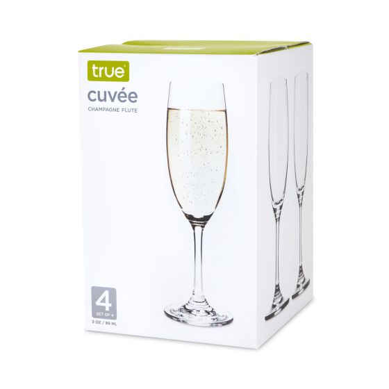 Premium True Cuvee Champagne Flutes (8-4 Ct Pack) — Specialty Food Source