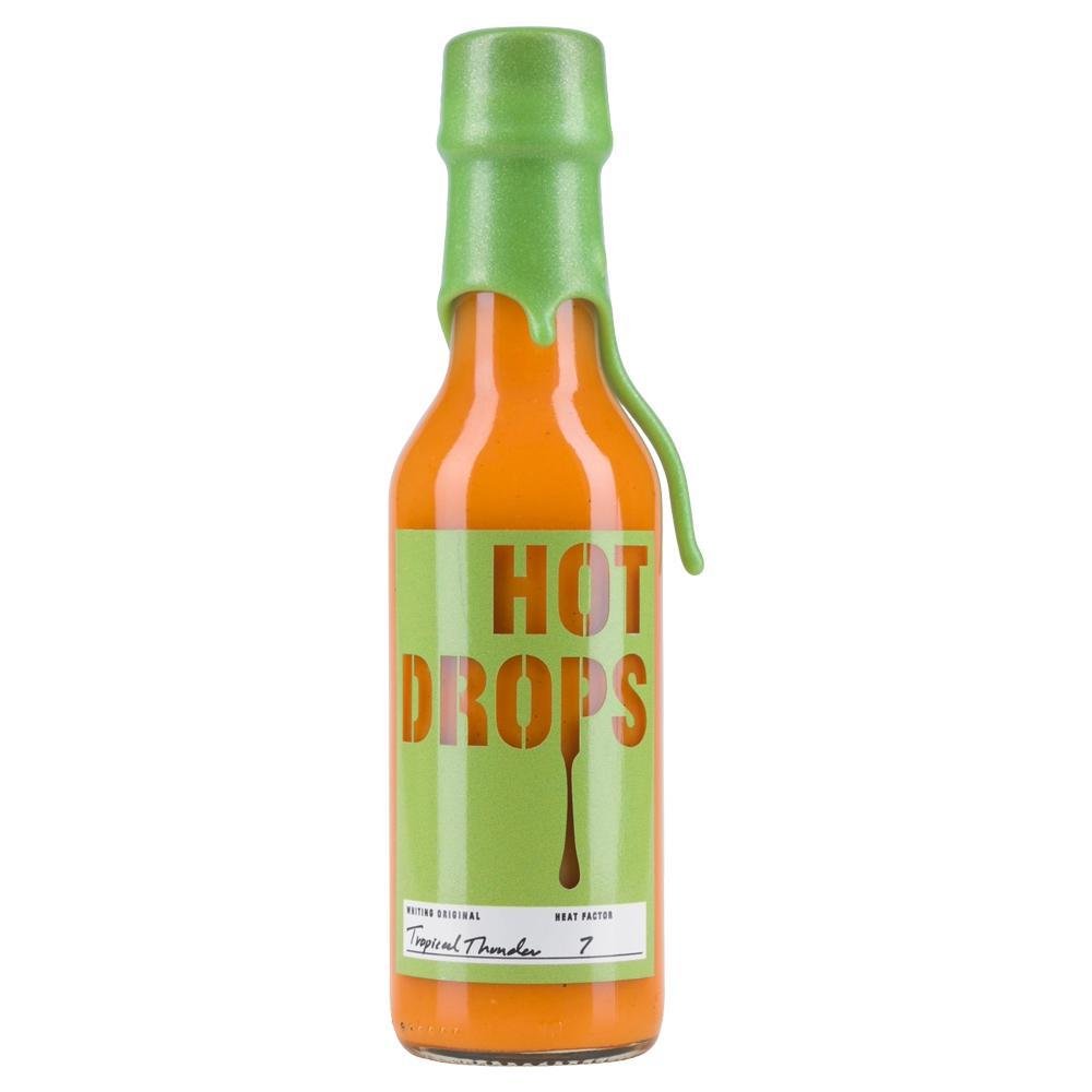 Hot Drops - 'Tropical Thunder' Hot Sauce (10OZ) — Specialty Food Source