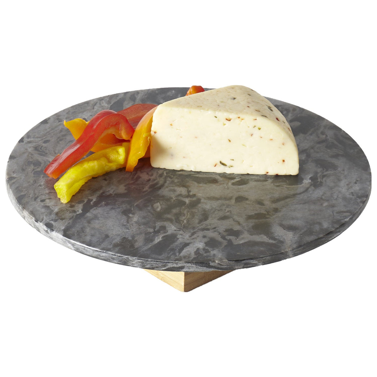 Sophia Grace Round Table Riser, Black Marble, 12x12x3.75 Inches ...