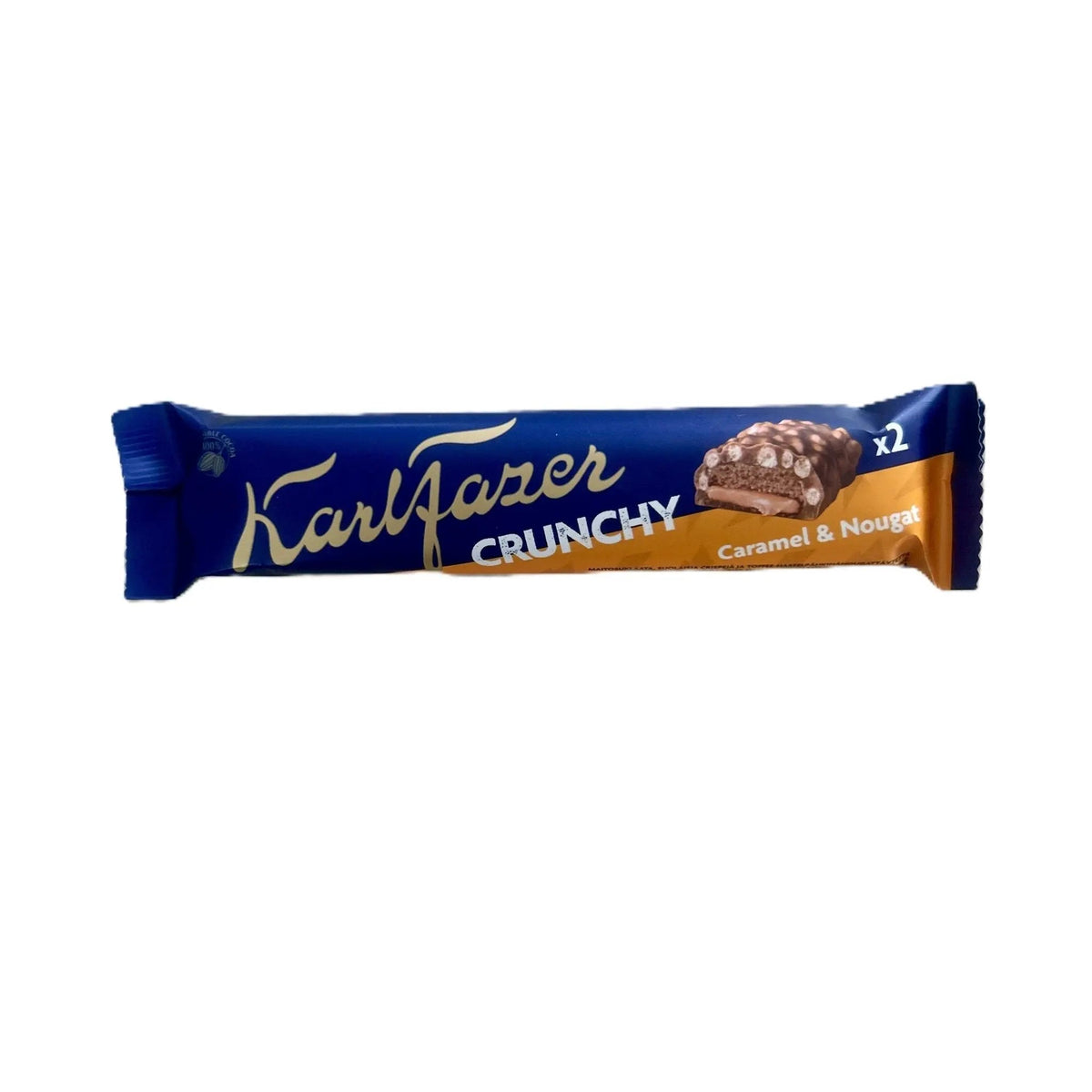 Karl Fazer Crunchy Suklaapatukka – Crunchy Milk Chocolate Bar 55g (Fin ...