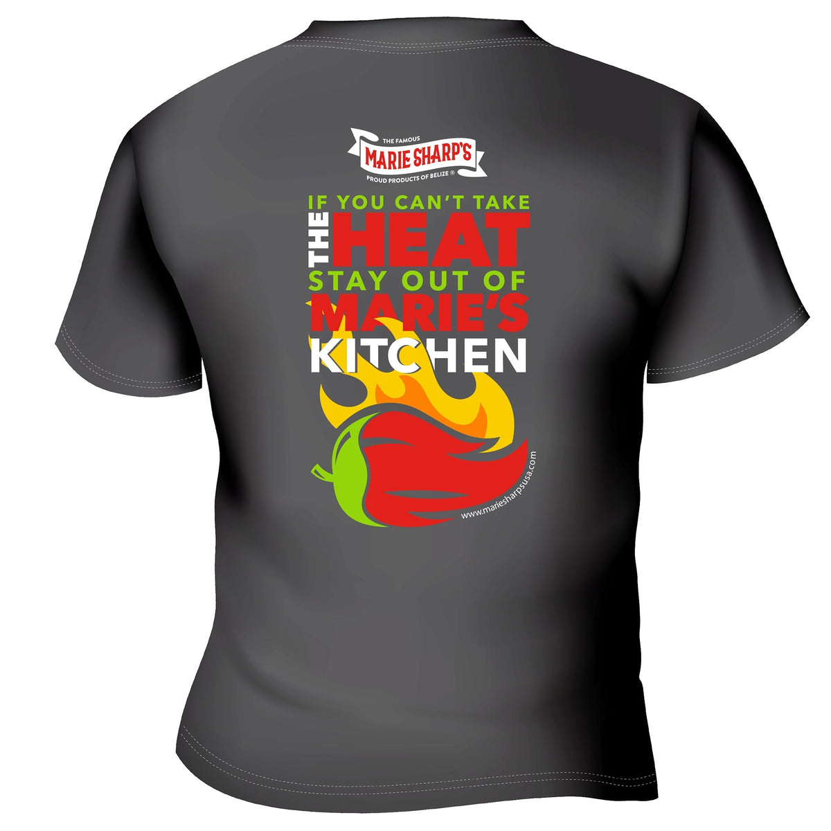 Marie Sharp's T-Shirt - If You Can't Take the Heat - Unisex — Specialty ...