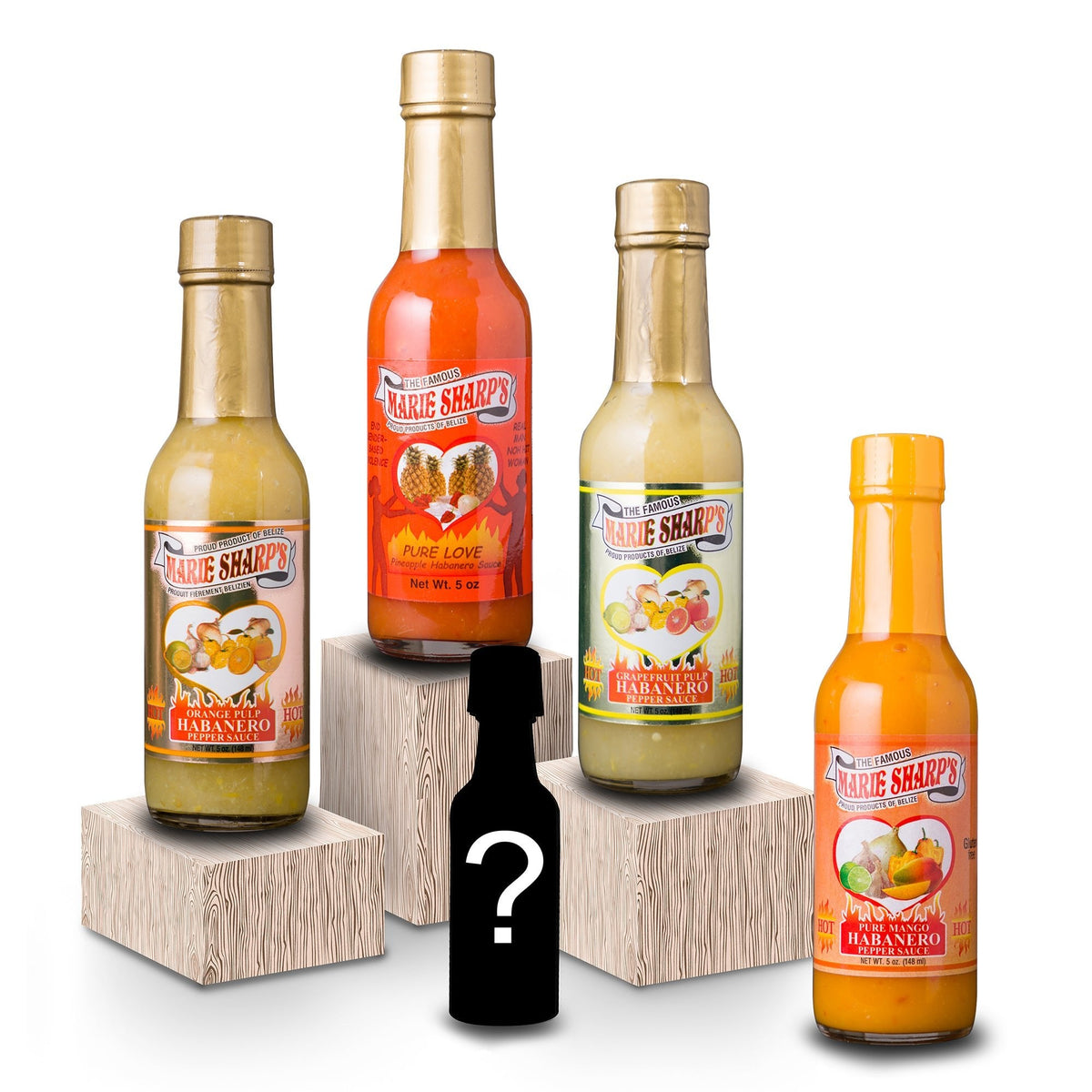 Marie Sharp's Tropical Heat | 4-Pack Set* — Specialty Food Source