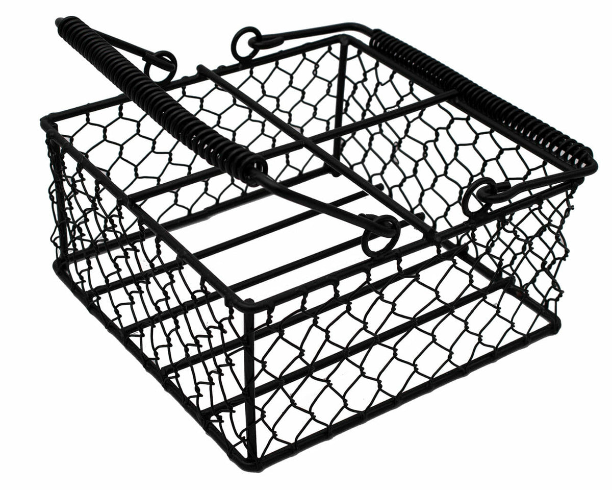 Chicken Wire Caddy for 4 Pint Mason Jars — Specialty Food Source