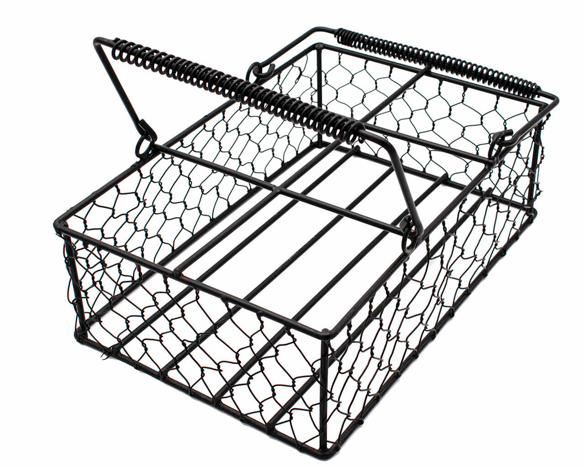 Chicken Wire Caddy for 6 Pint Mason Jars — Specialty Food Source