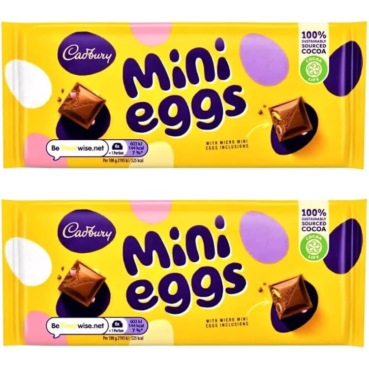 Cadbury Mini Eggs Tablet 110g — Specialty Food Source