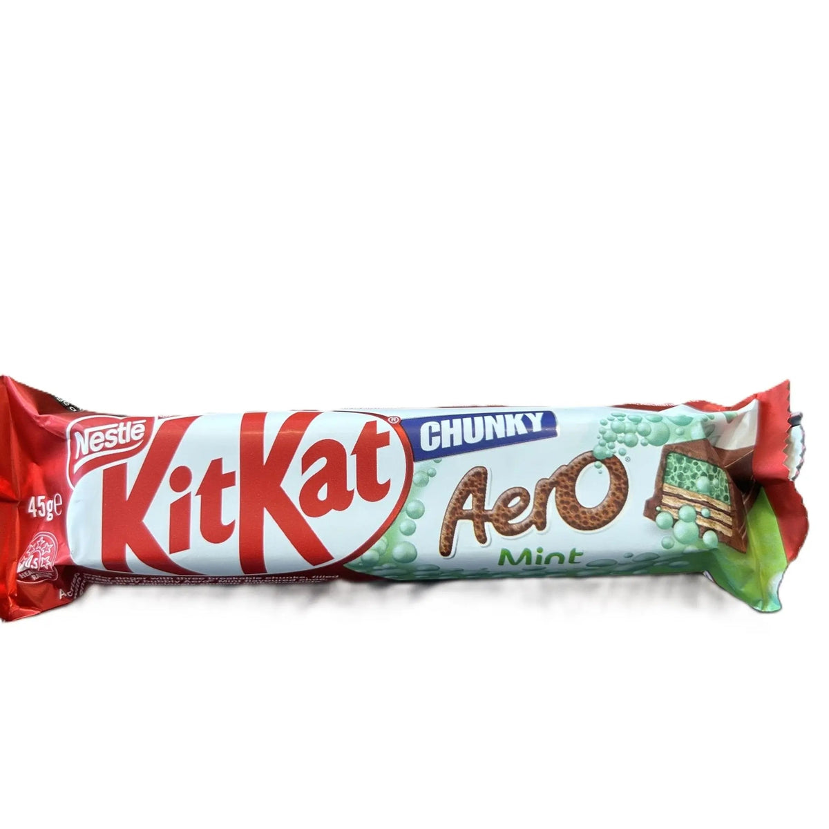 KitKat Chunky Aero Mint – Minty Chocolate Wafer Bar 45g (Australia ...