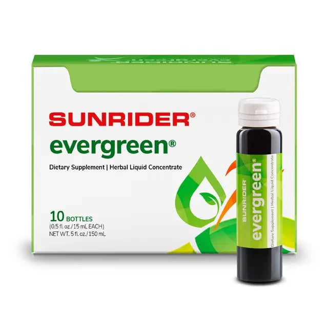 NOW AVAILABLE Evergreen | Liquid Chlorophyll Herbal Beverage by Sunrid ...