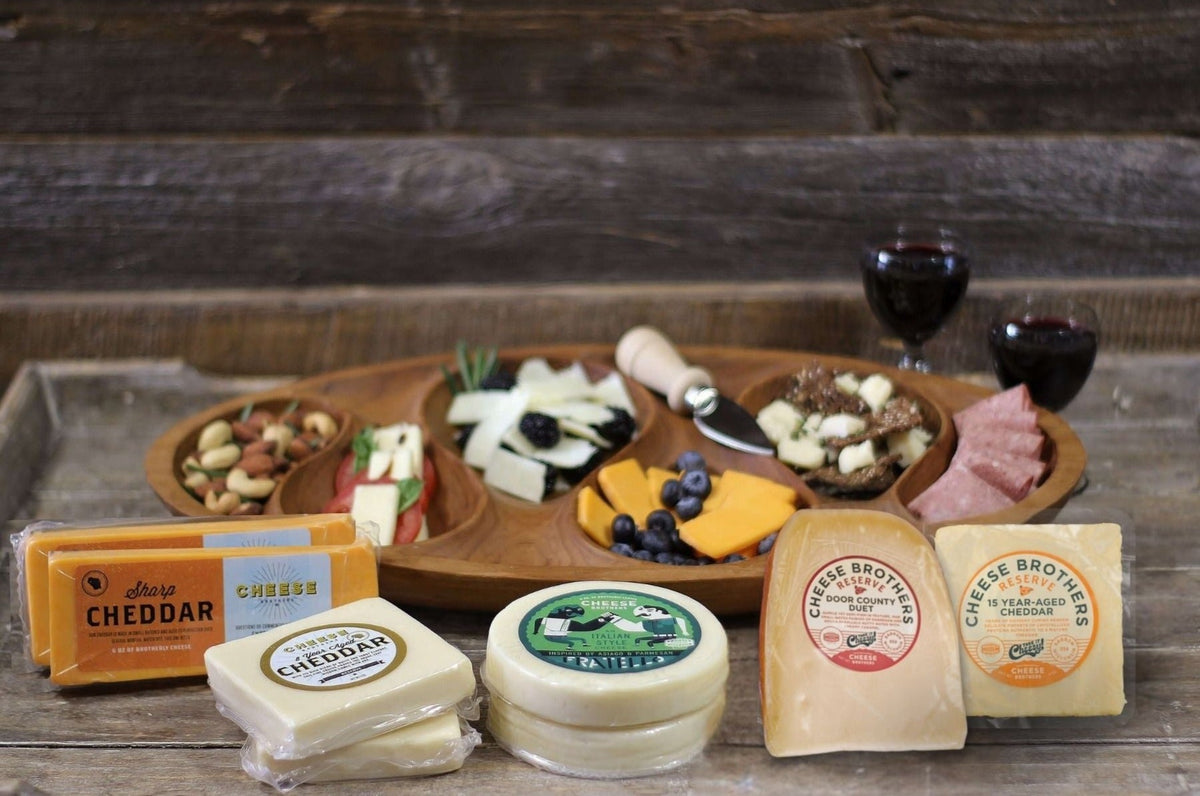 Sharp & Flavorful Cheese Box (8 Cheeses) — Specialty Food Source