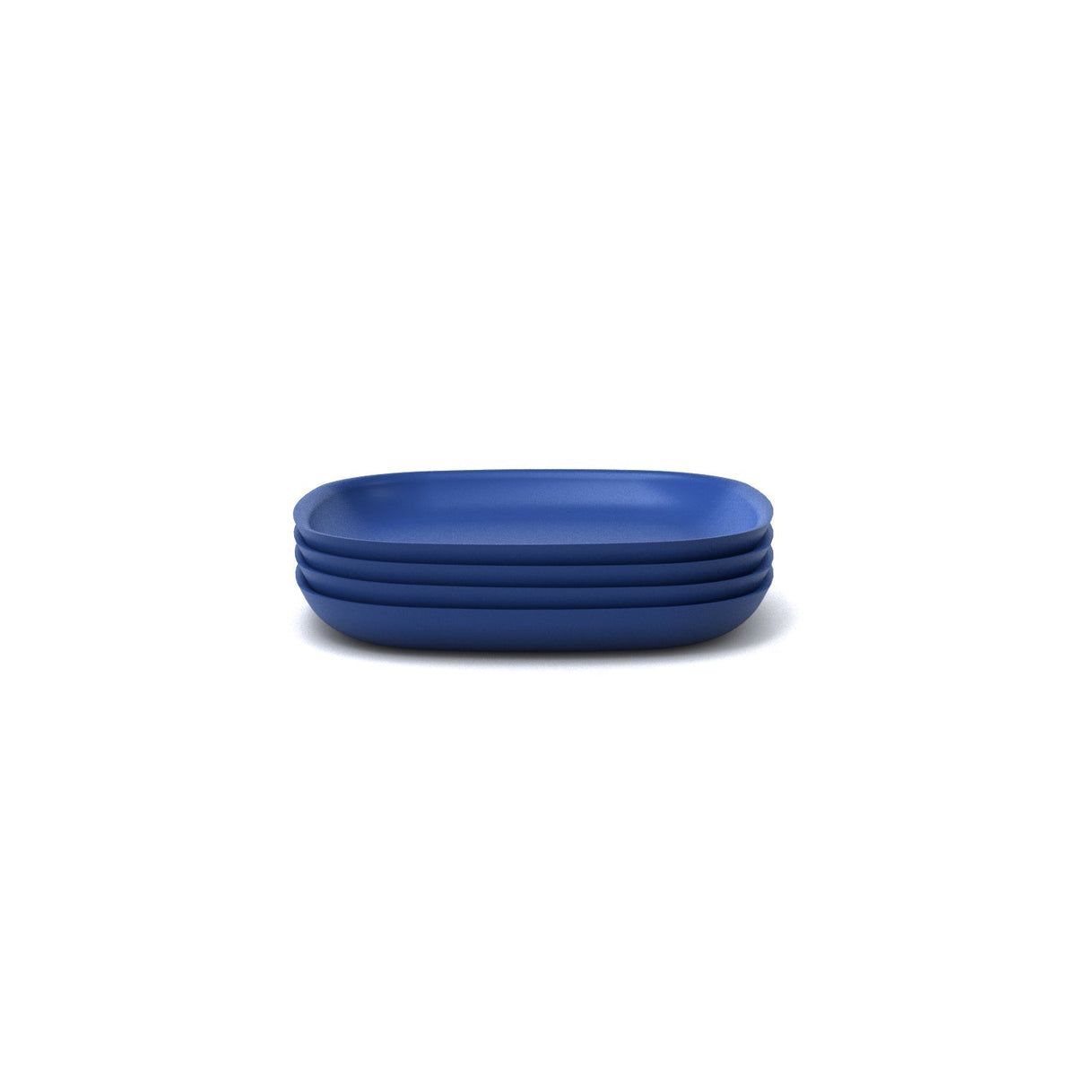 Bamboo Side Plate - 4 Piece Set - Royal Blue — Specialty Food Source