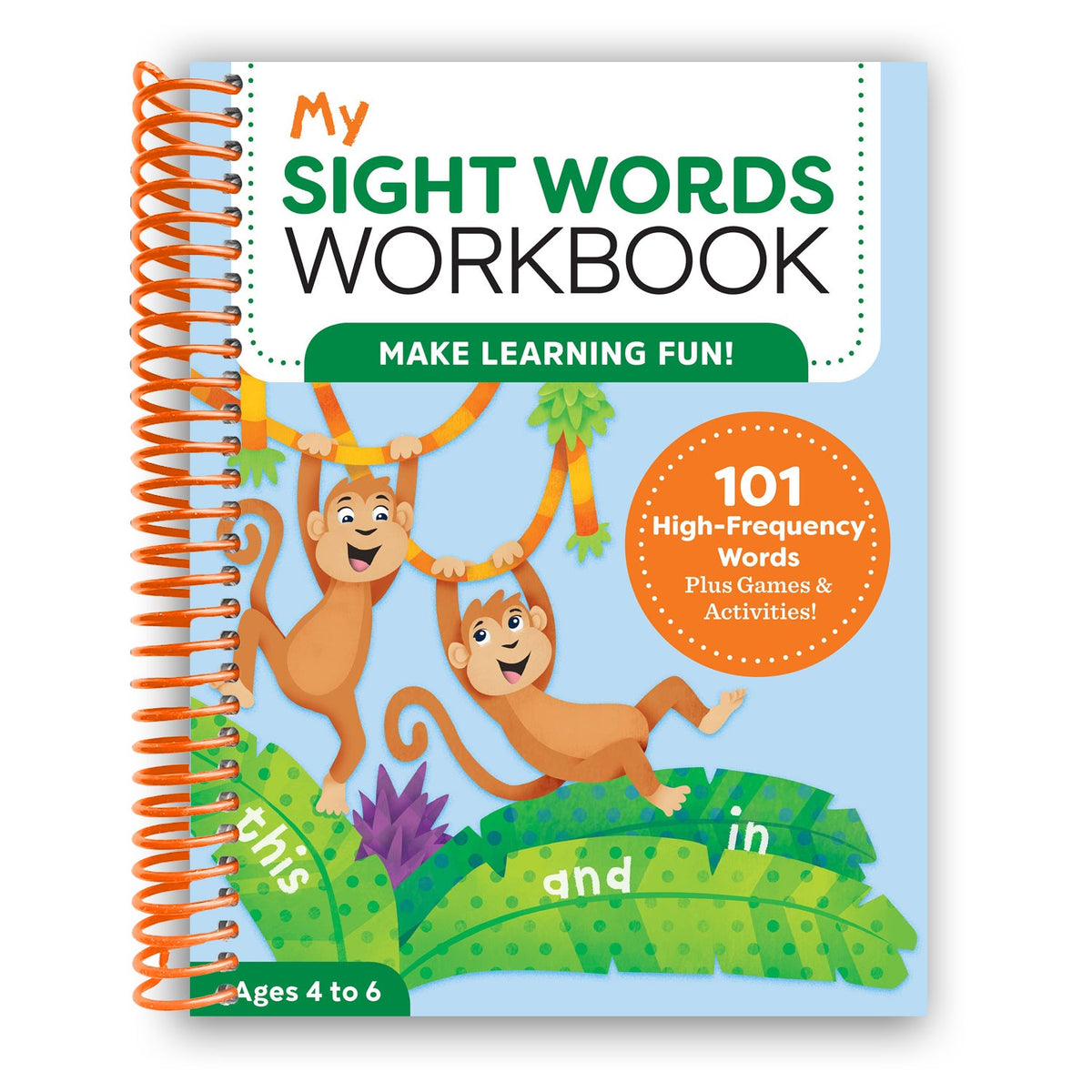 My Sight Words Workbook: 101 High-Frequency Words Plus Games & Activit ...
