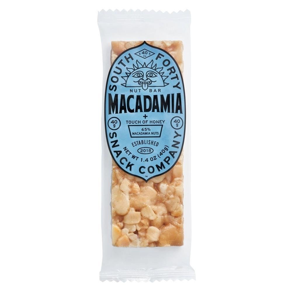 South Forty Snacks Company - 'Macadamia Nut' Crunchy Nut Bar (1.4OZ ...
