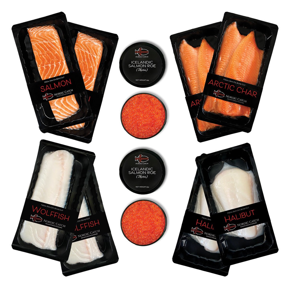 Super OMEGA Seafood - Iceland Sushi Grade Fish Bundle — Specialty Food ...