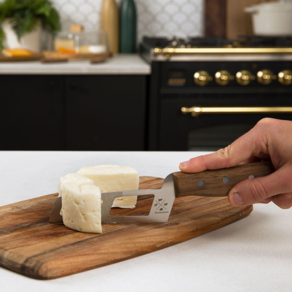 Mini Soft Cheese Knife - Walnut Handle — Specialty Food Source
