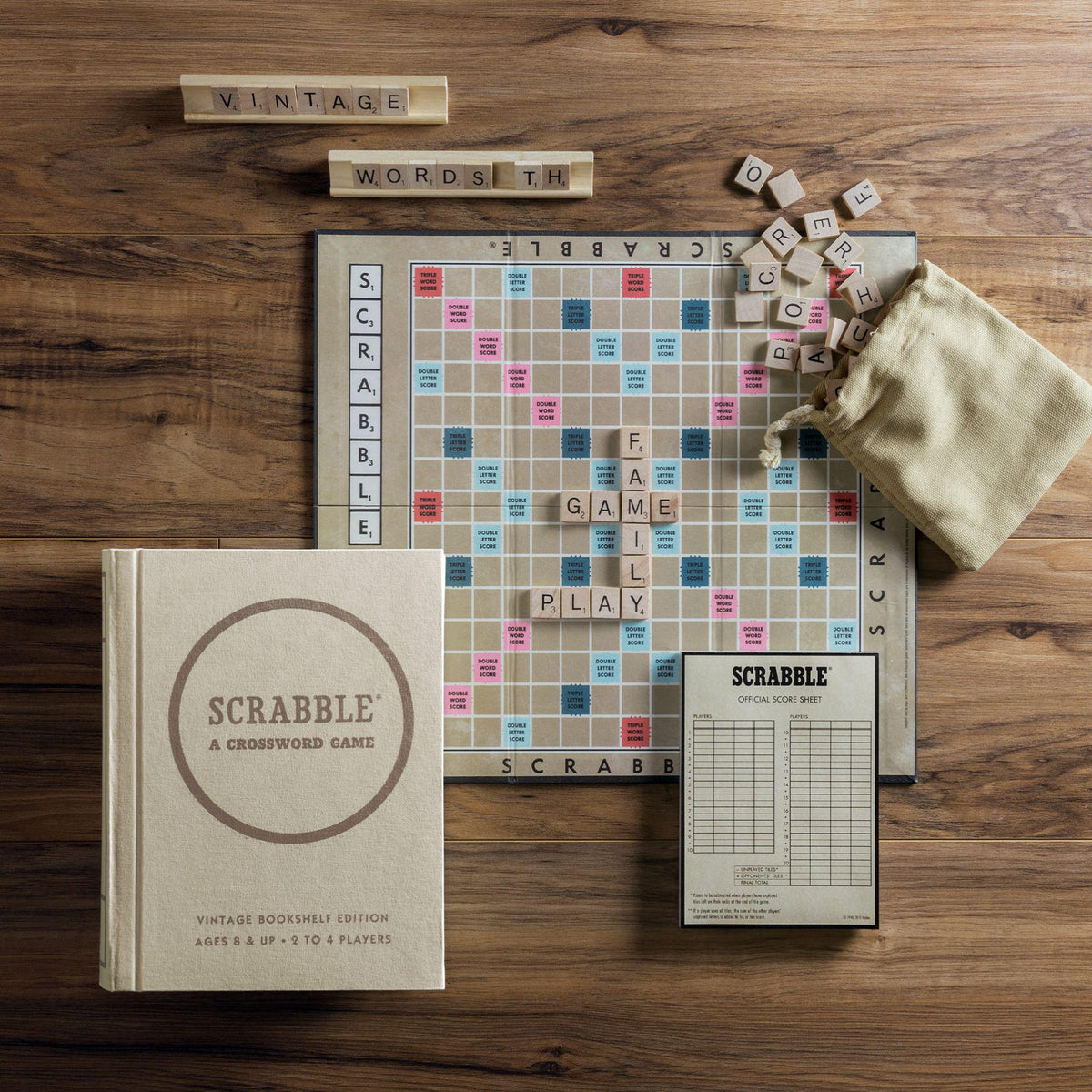 WS Game Company - 'Scrabble' Vintage Bookshelf Edition — Specialty Food ...