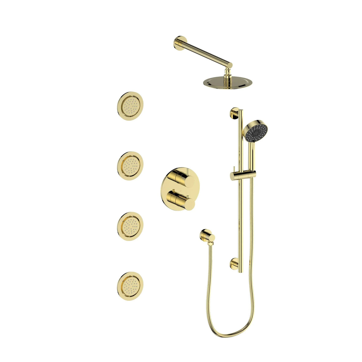 ZLINE Emerald Bay Thermostatic Shower System with Body Jets EMBY-SHS-T ...